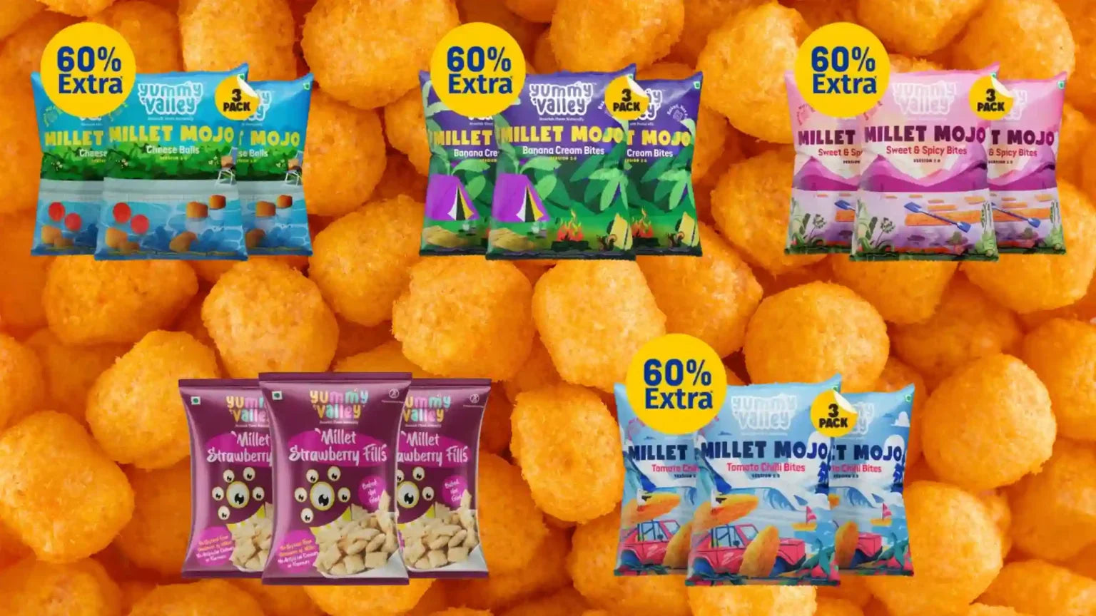 Top 5 Puffed Millet Snacks You Must Try Now! – Yummy Valley