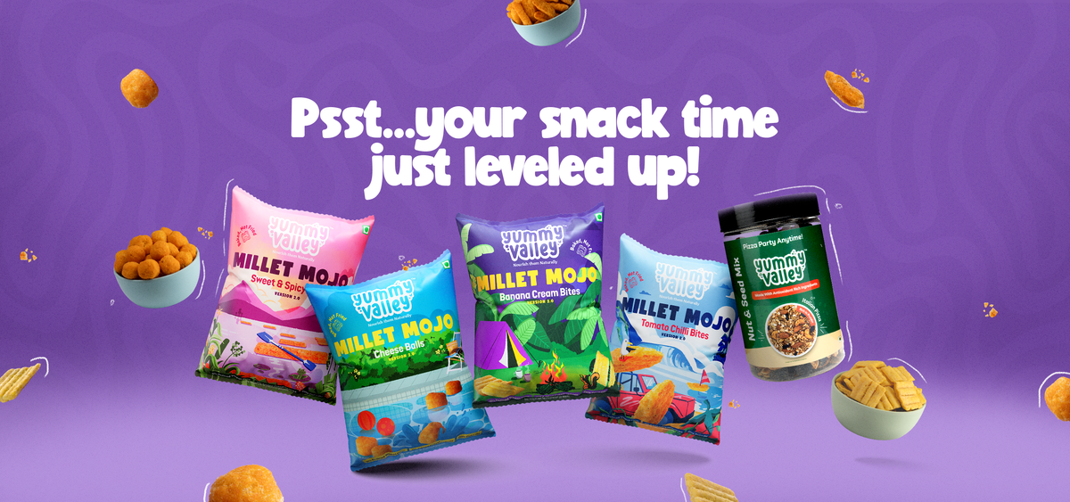 Yummy Valley - Shop Healthy Millet Snacks, Muesli & Breakfast Foods